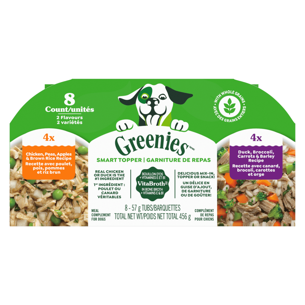GREENIES™ SMART TOPPER Chicken and Duck Recipe Variety Pack