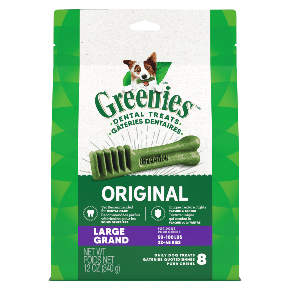 Gâteries dentaires pour chiens adultes GREENIES(MC) Original grand format